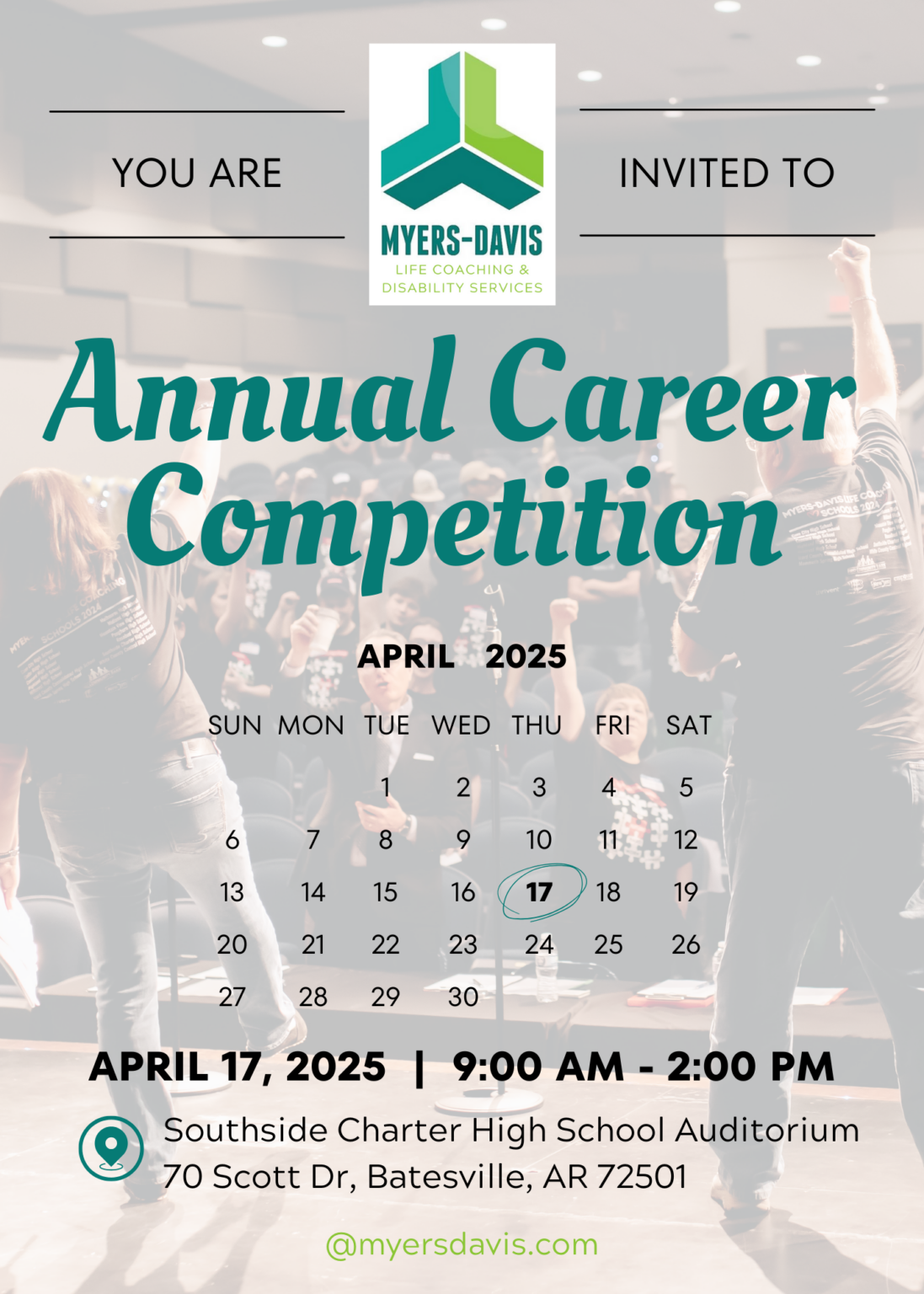 Annual Career Competition - Events Calendar